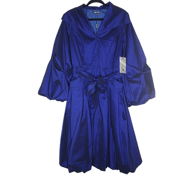 Samuel Dong | Jackets & Coats | Samuel Dong Midnight Bubble Trench Coat ...